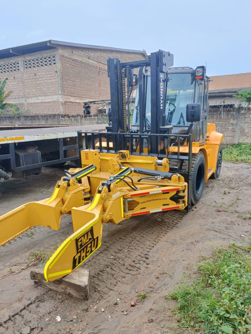 14 Tire Handler have been manufactured for customer in Ghana in the ...